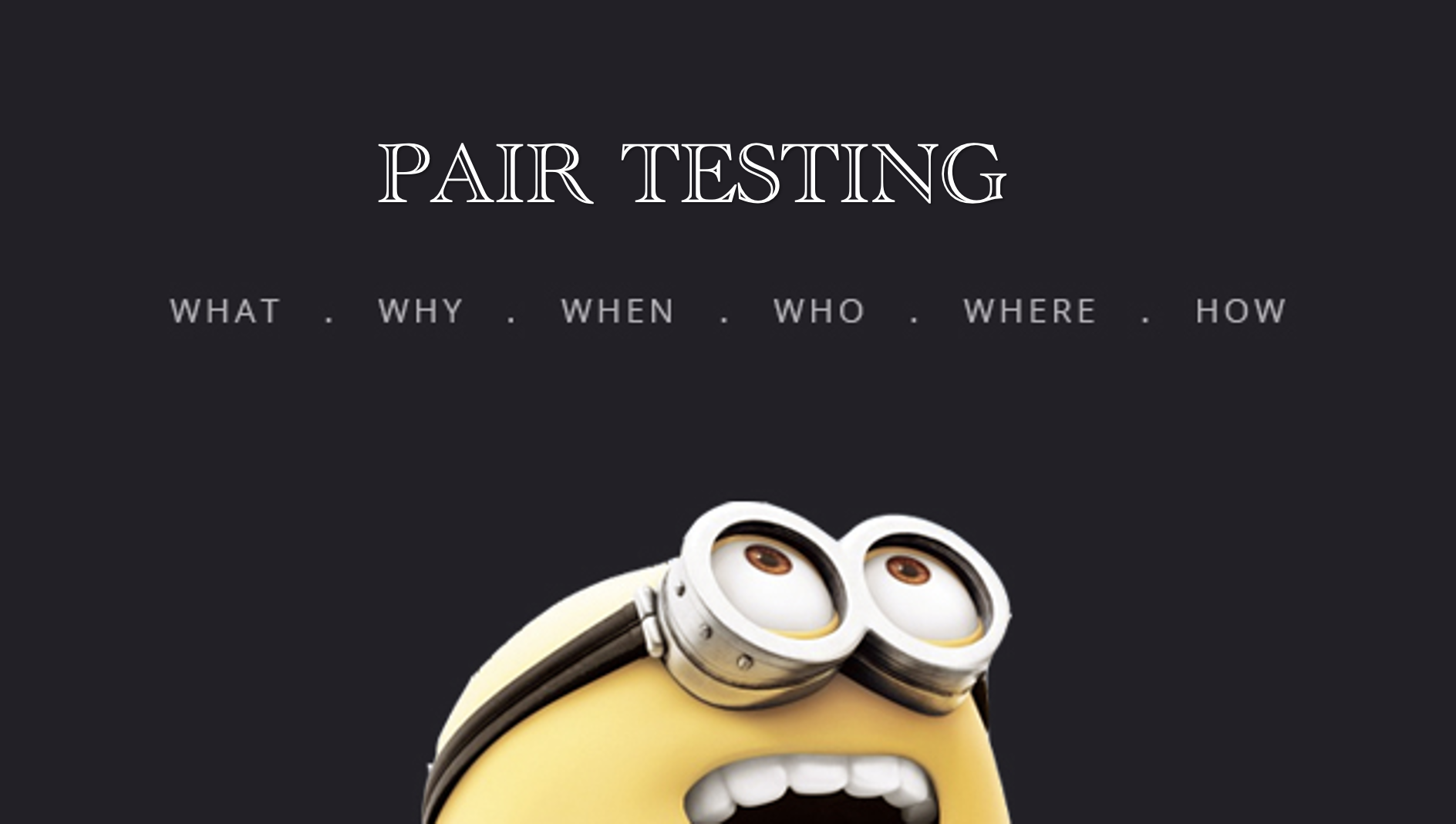 Pair Testing User Guide | Thoughts To Inspire